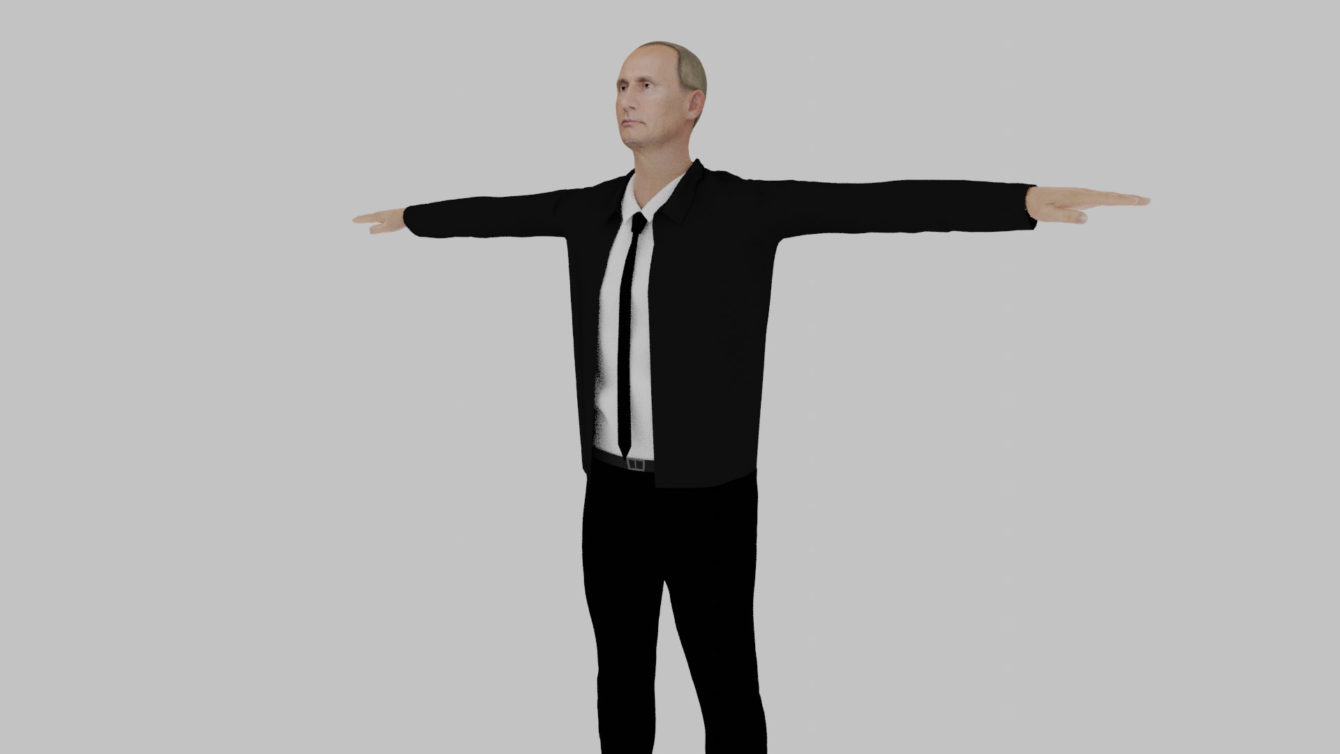 3D Model Vladimir Putin - TurboSquid 2055436