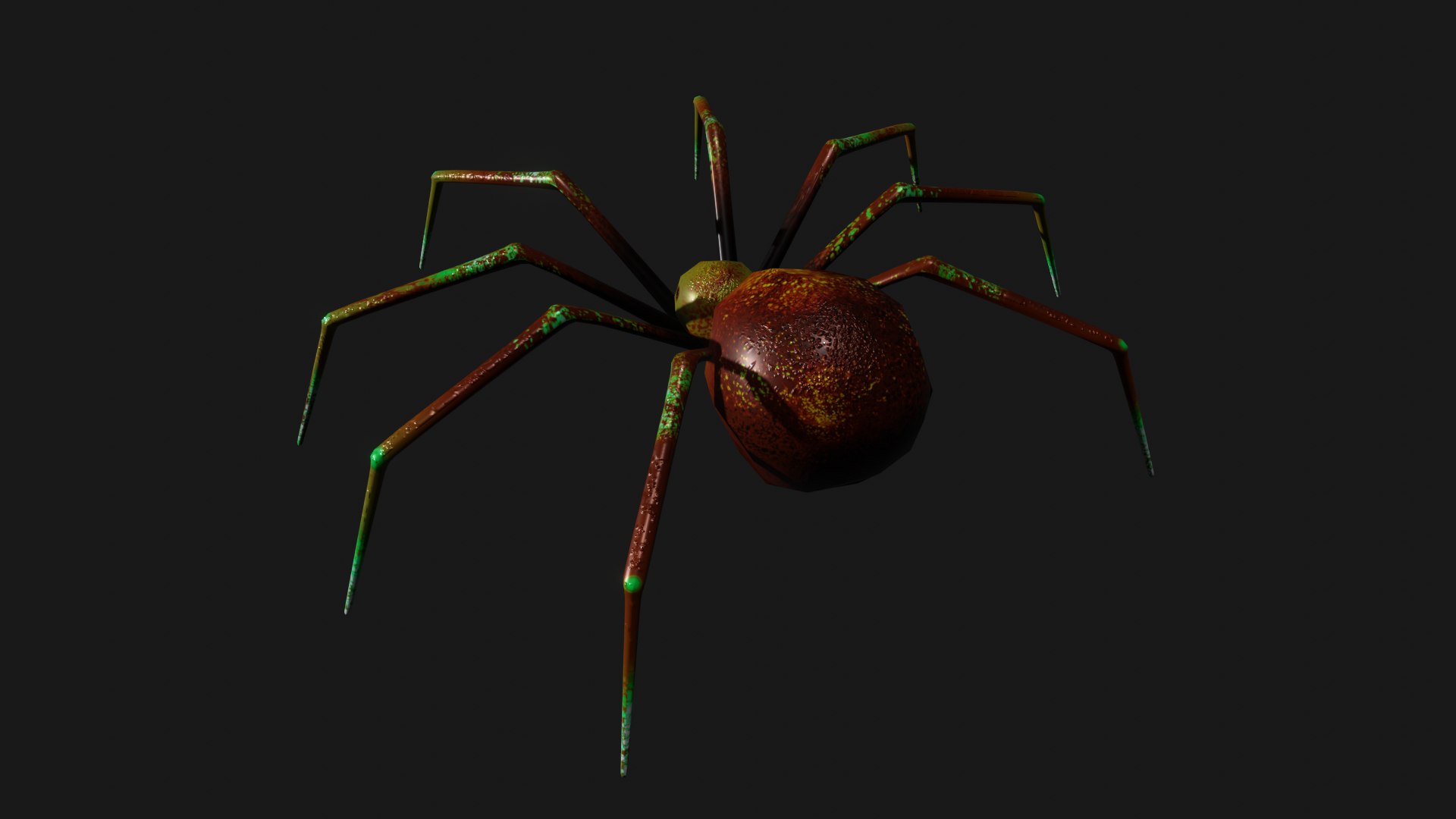 POISONOUS SPIDER 3D Model - TurboSquid 2135352