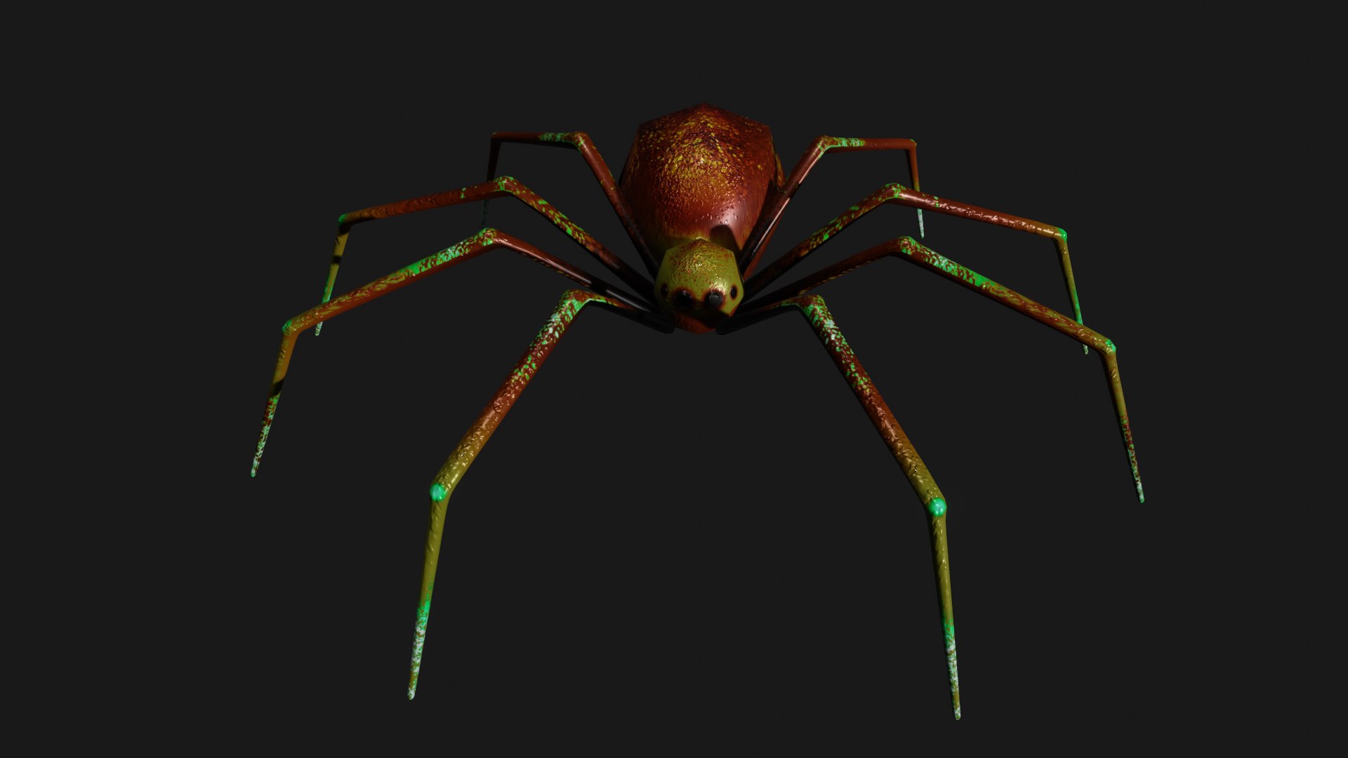 POISONOUS SPIDER 3D Model - TurboSquid 2135352