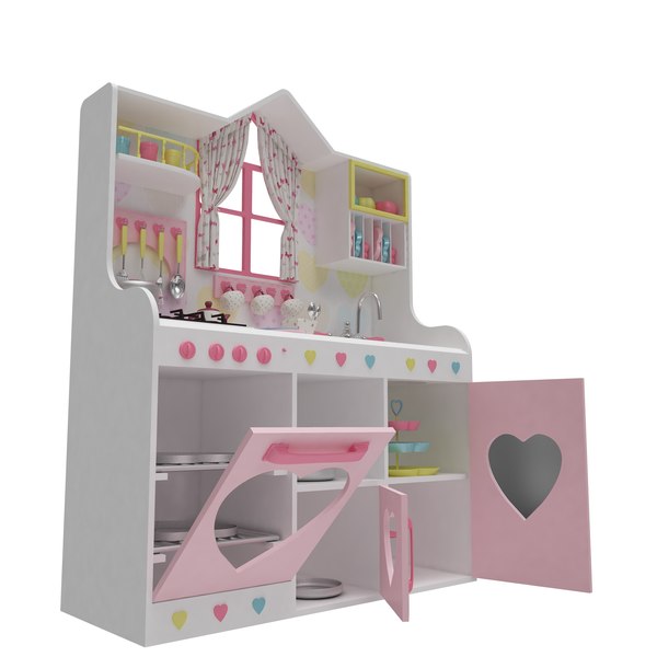 3D kids kitchen model - TurboSquid 1547951
