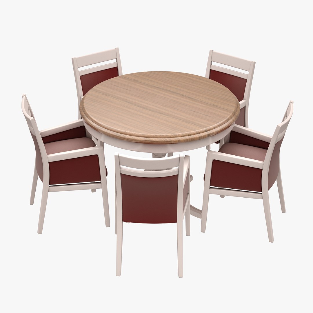 3d Model Restaurant Dinner Set
