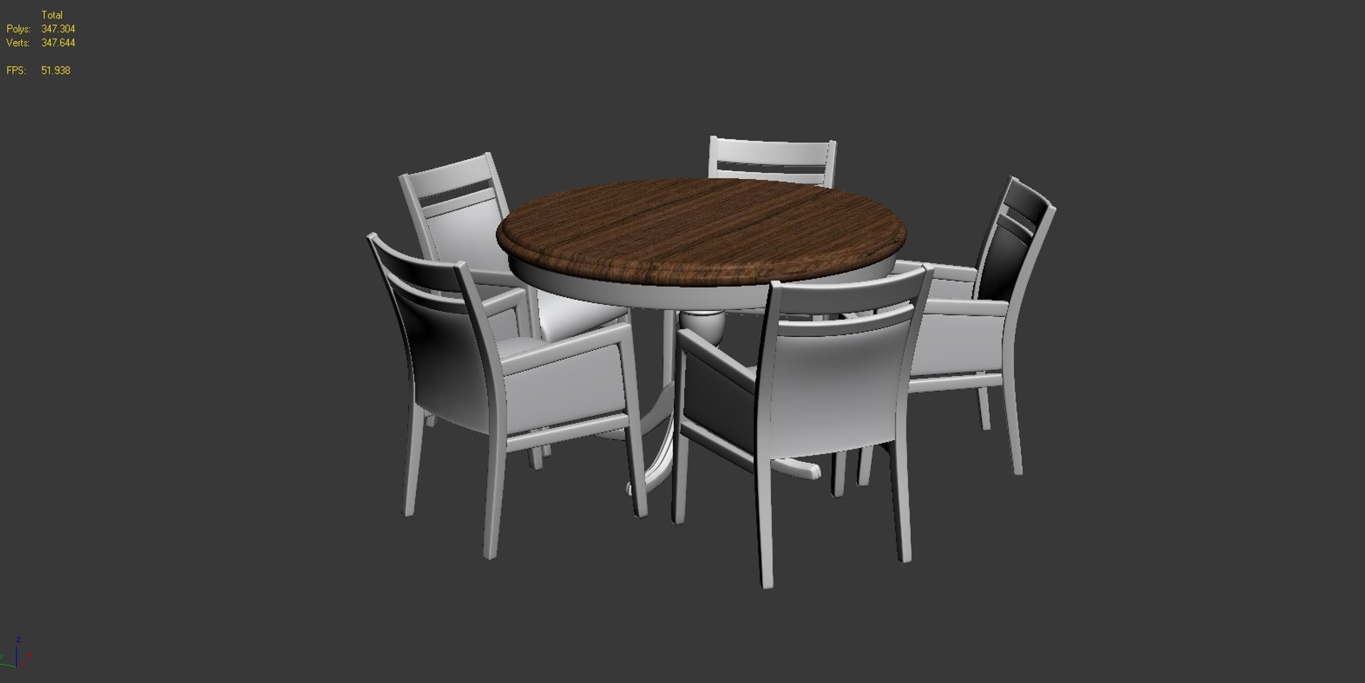 3d Model Restaurant Dinner Set
