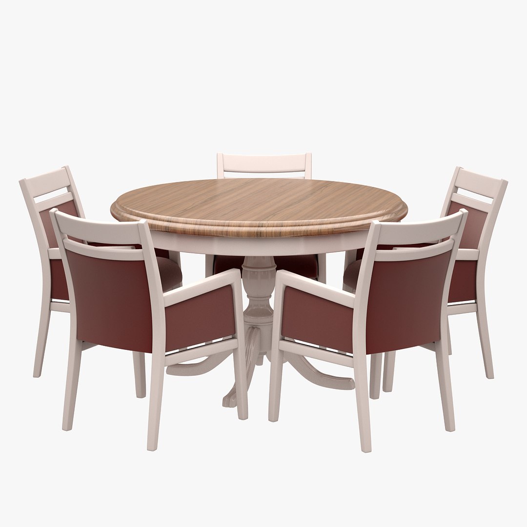 3d Model Restaurant Dinner Set