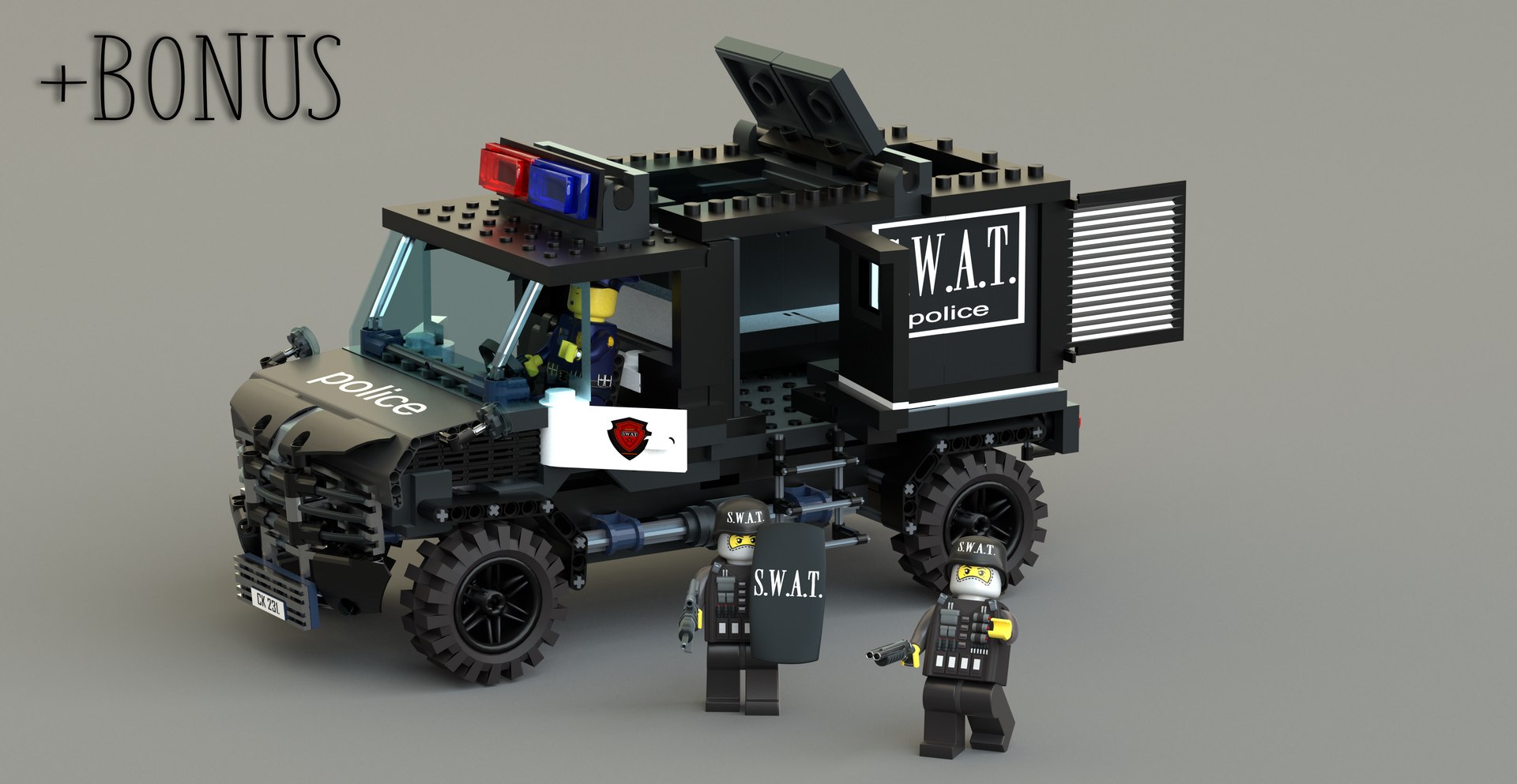 Lego big scene prisoners 3D model - TurboSquid 1331339