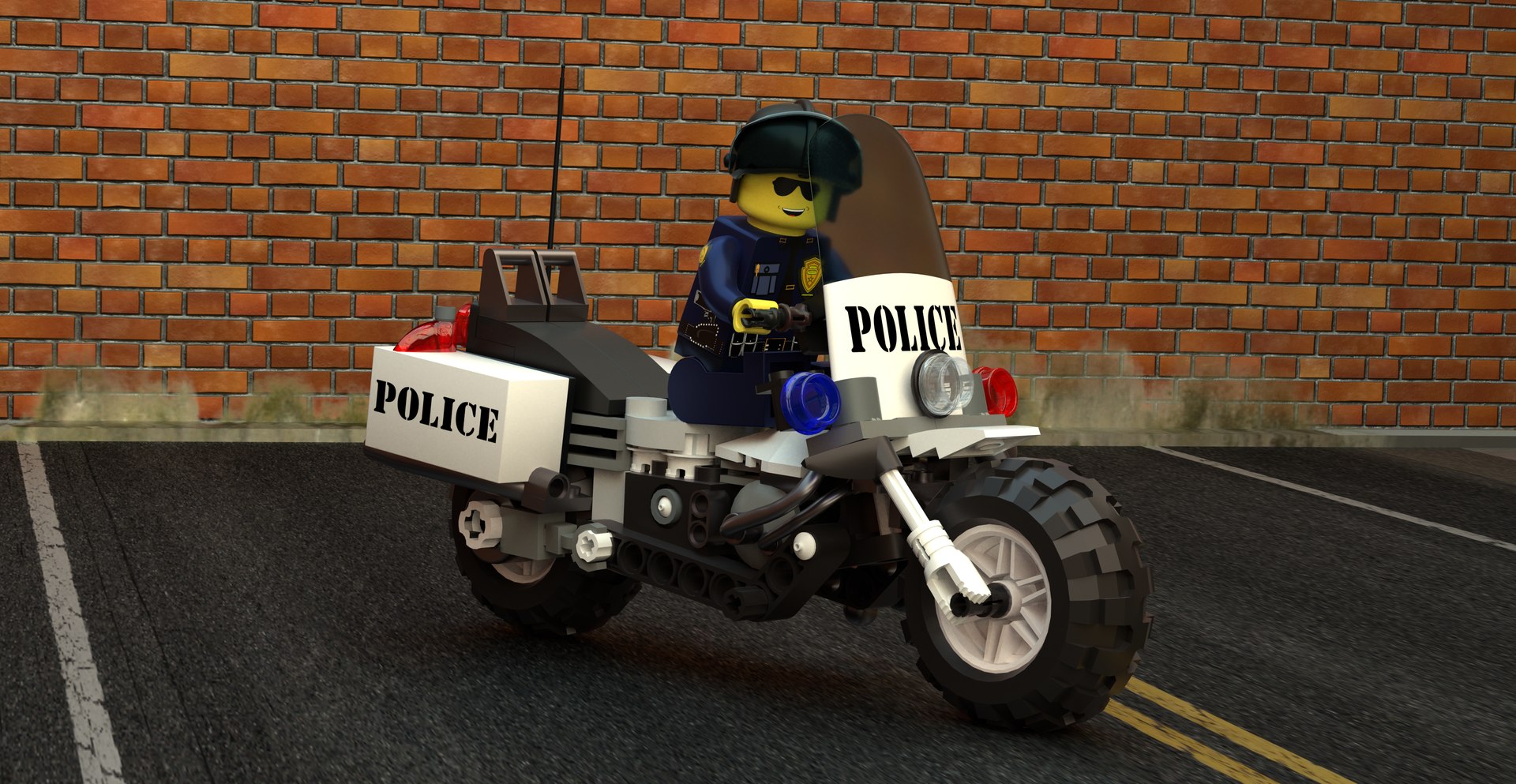 Lego big scene prisoners 3D model - TurboSquid 1331339