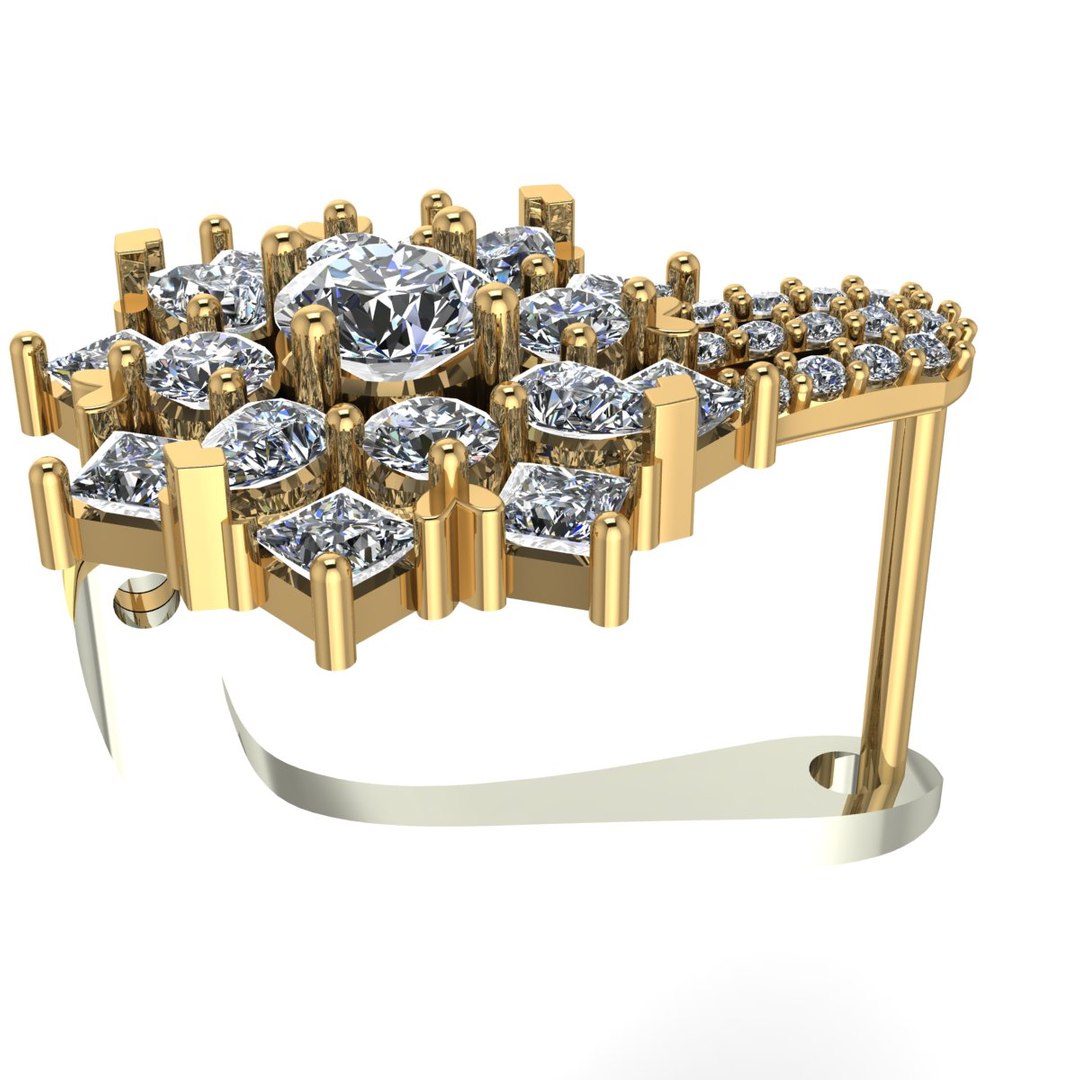 3D Earing 01 Model - TurboSquid 1948318