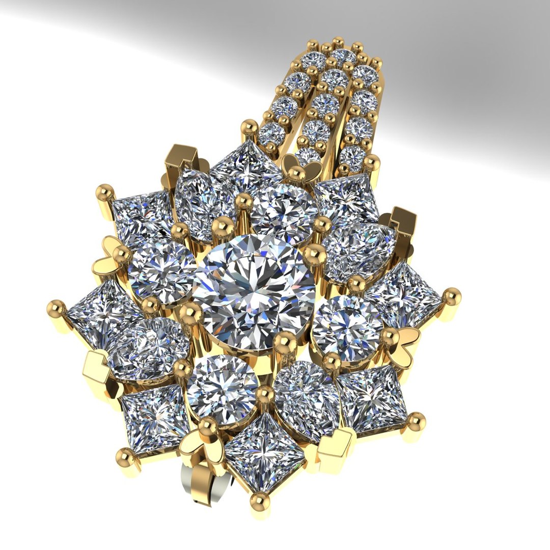 3D Earing 01 Model - TurboSquid 1948318