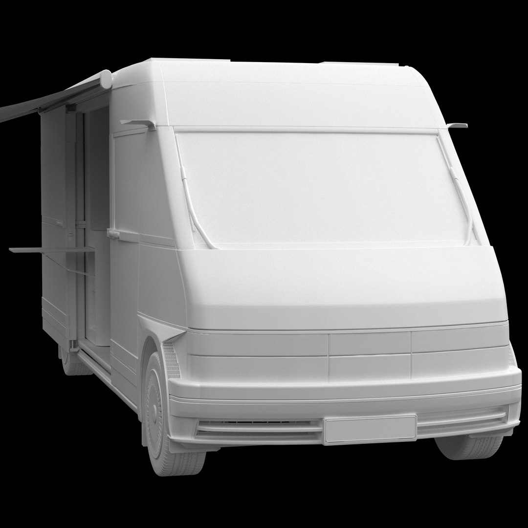3D Model Motorhome Prototype - TurboSquid 2188325
