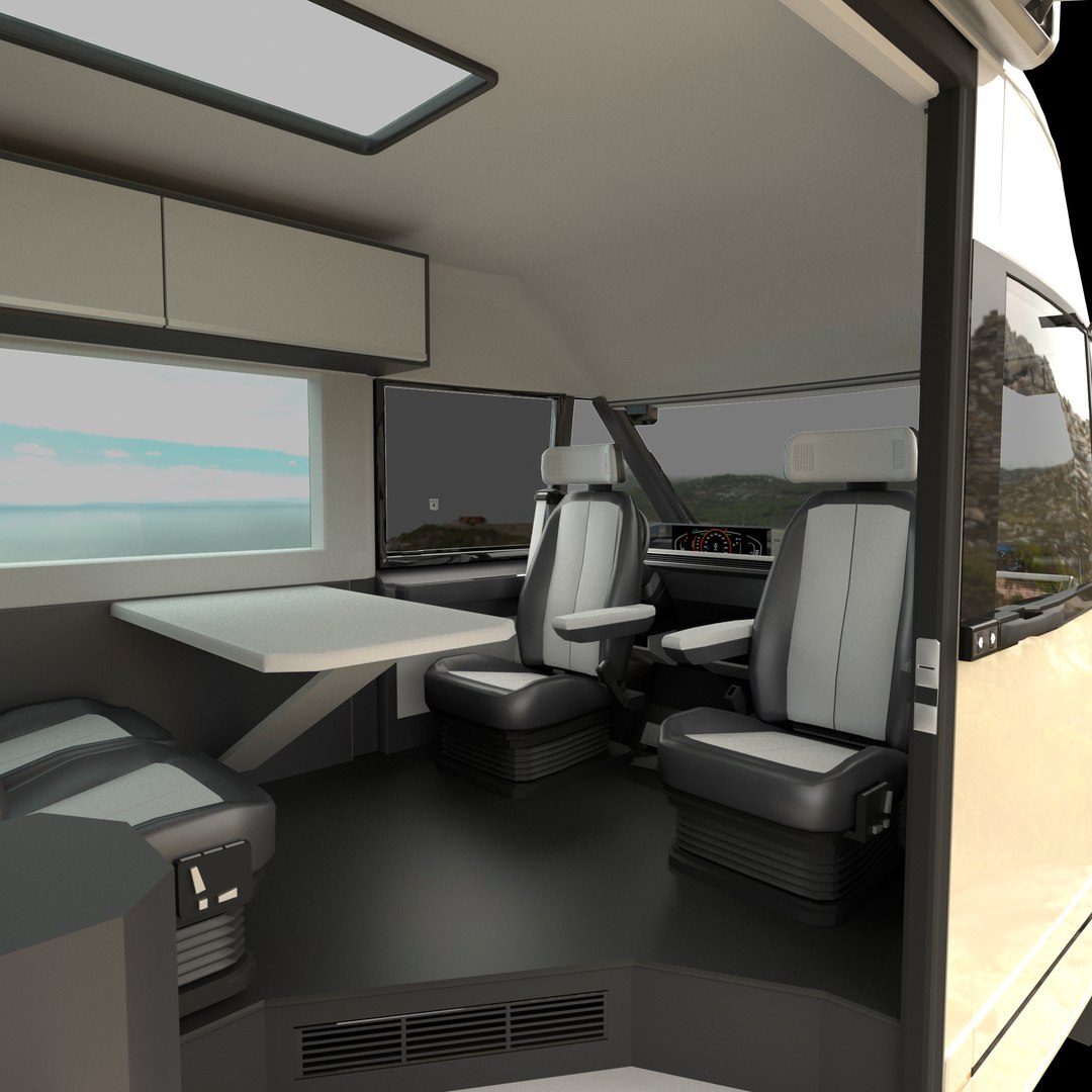 3D Model Motorhome Prototype - TurboSquid 2188325