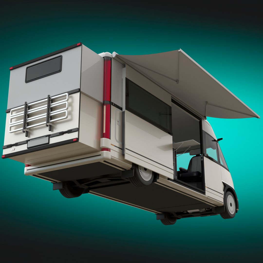 3D Model Motorhome Prototype - TurboSquid 2188325