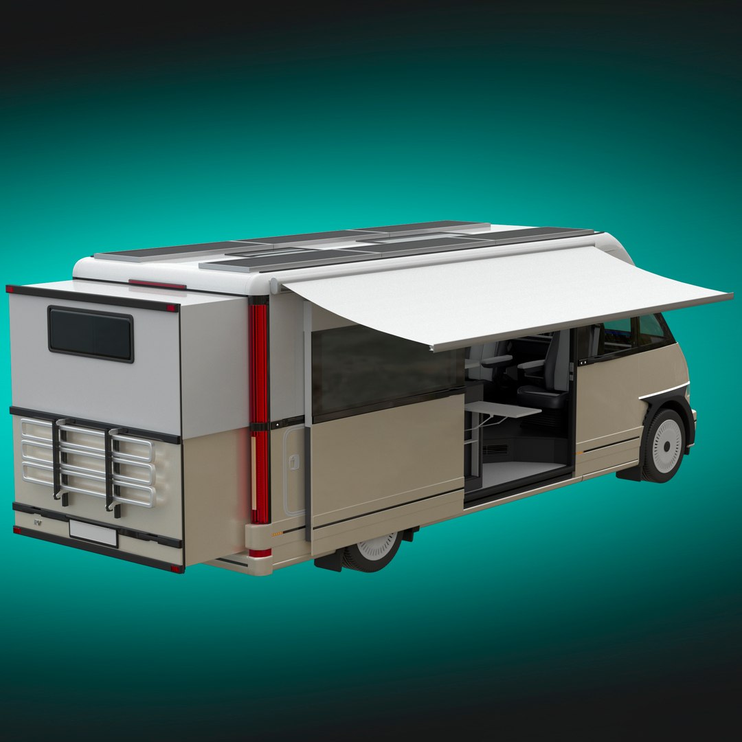 3D Model Motorhome Prototype - TurboSquid 2188325