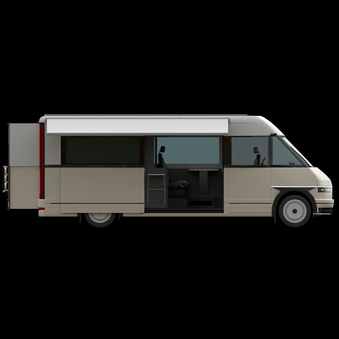 3D Model Motorhome Prototype - TurboSquid 2188325