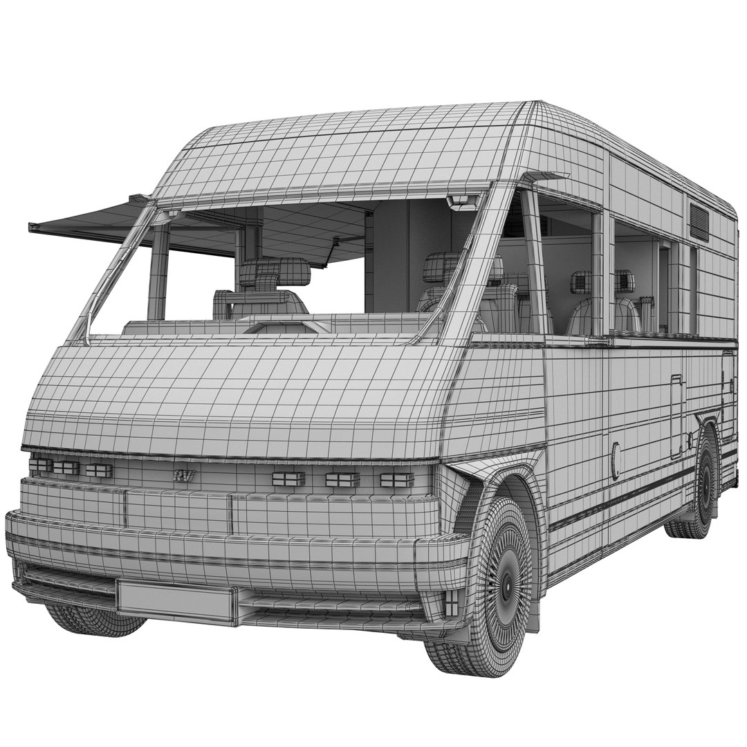 3D Model Motorhome Prototype - TurboSquid 2188325