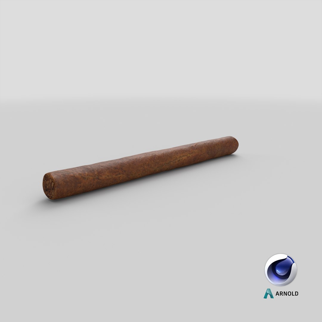 3D Cigar 03 - TurboSquid 2072103
