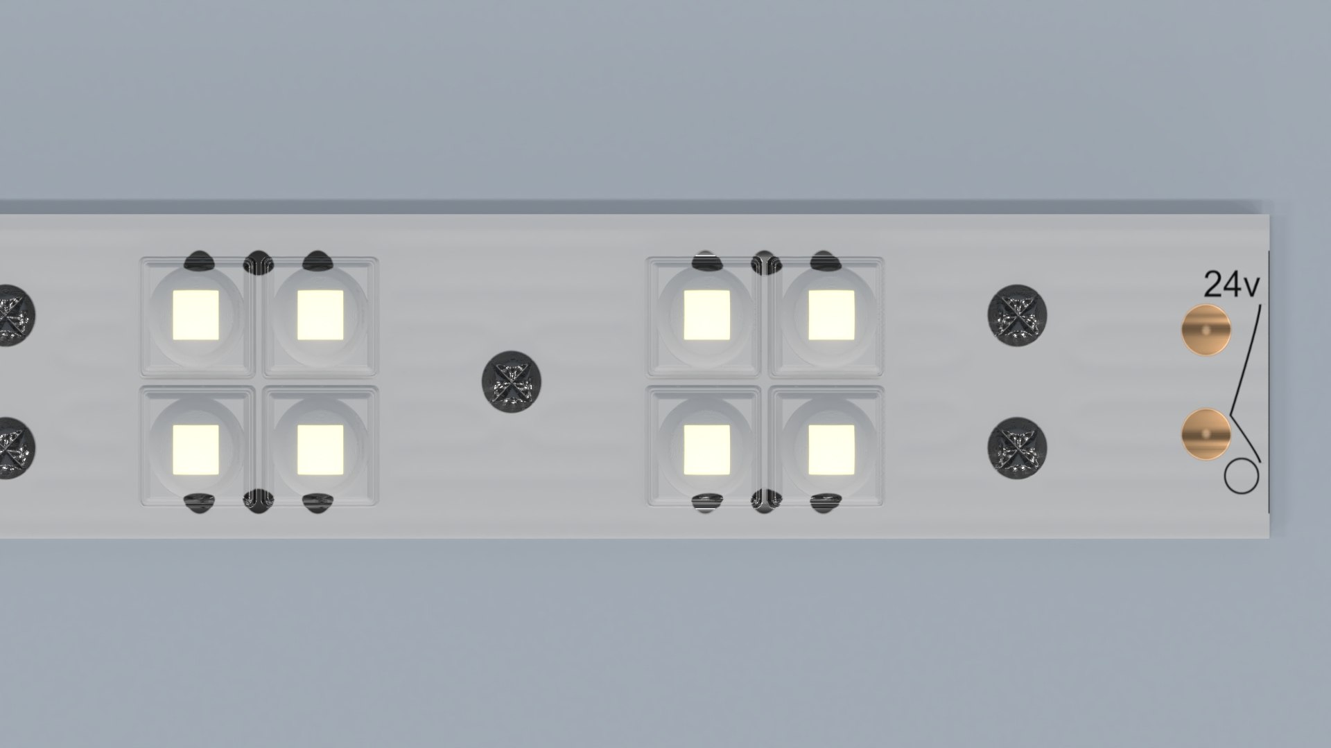 Strip LED 3D Model - TurboSquid 2054316
