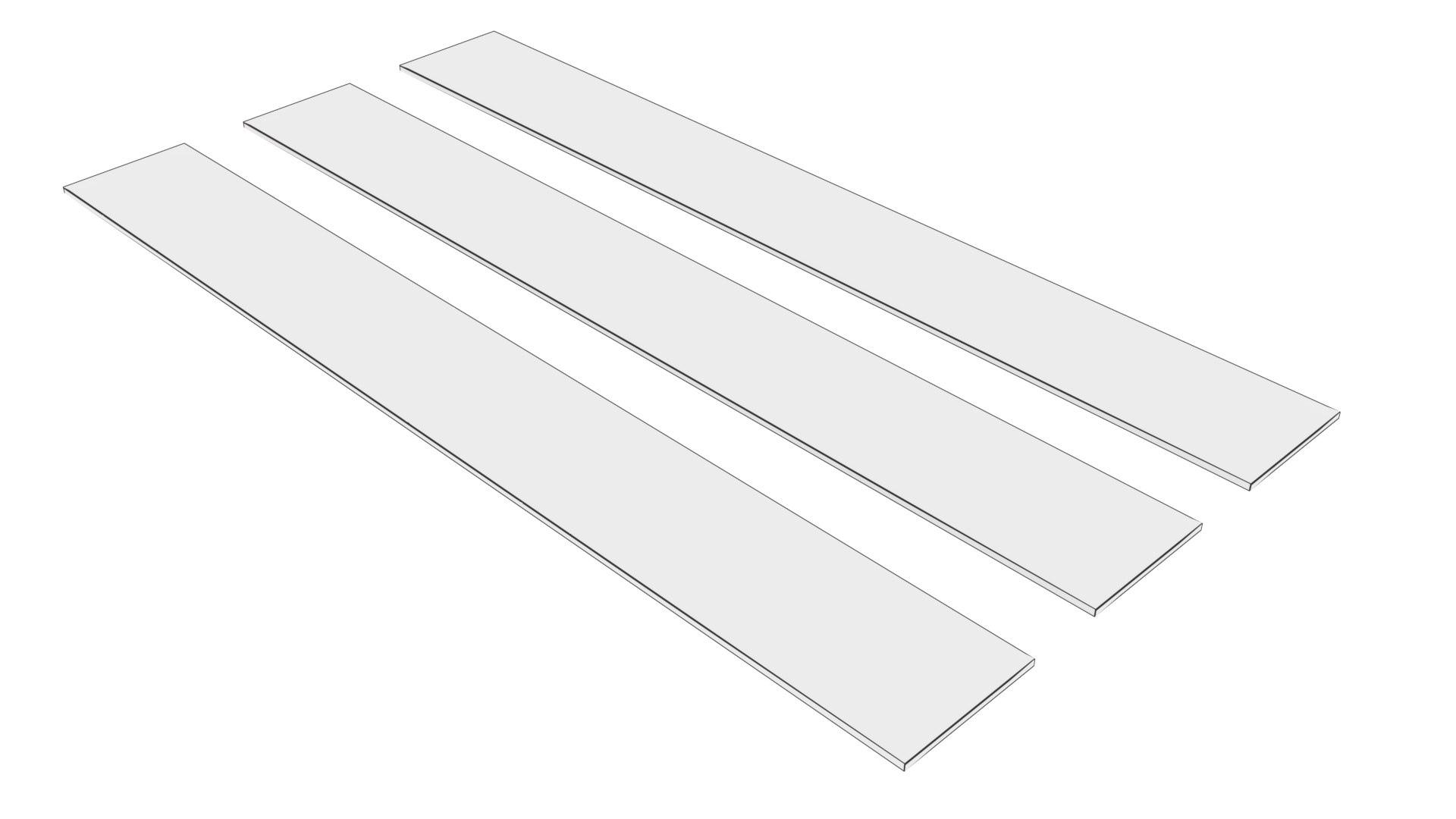 Strip LED 3D Model - TurboSquid 2054316