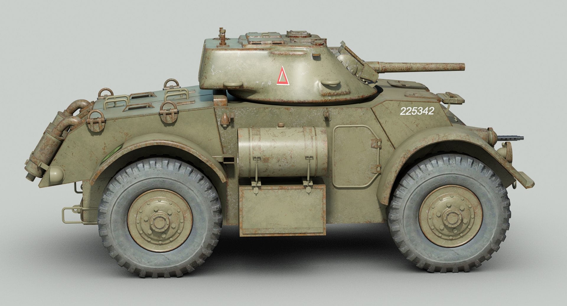 T17 E Staghound Armored 3d Max
