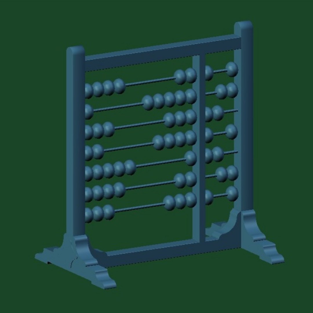 abacus 3d model