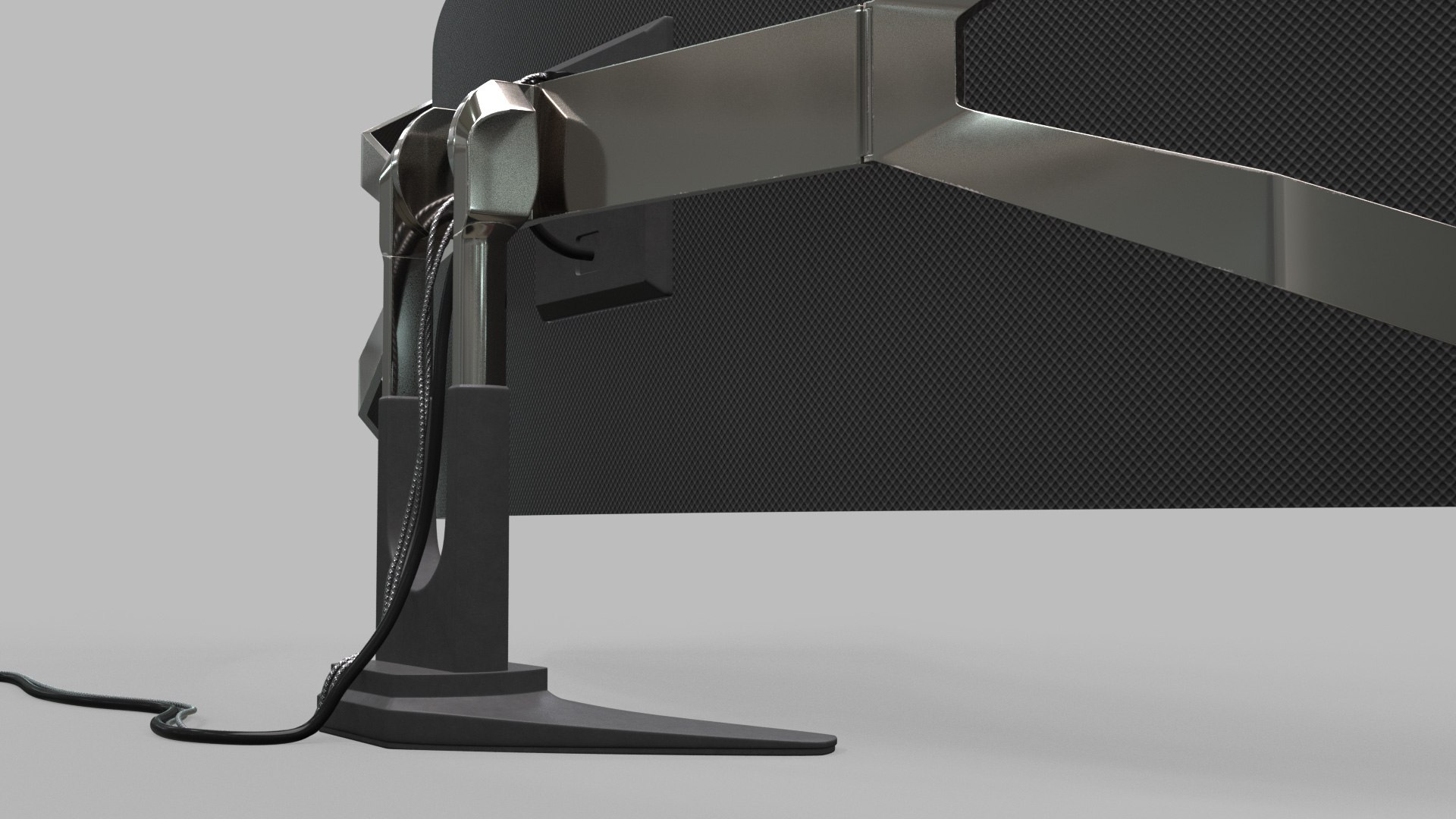 Ultrawide Curved Monitor Rigged 3D - TurboSquid 2176284
