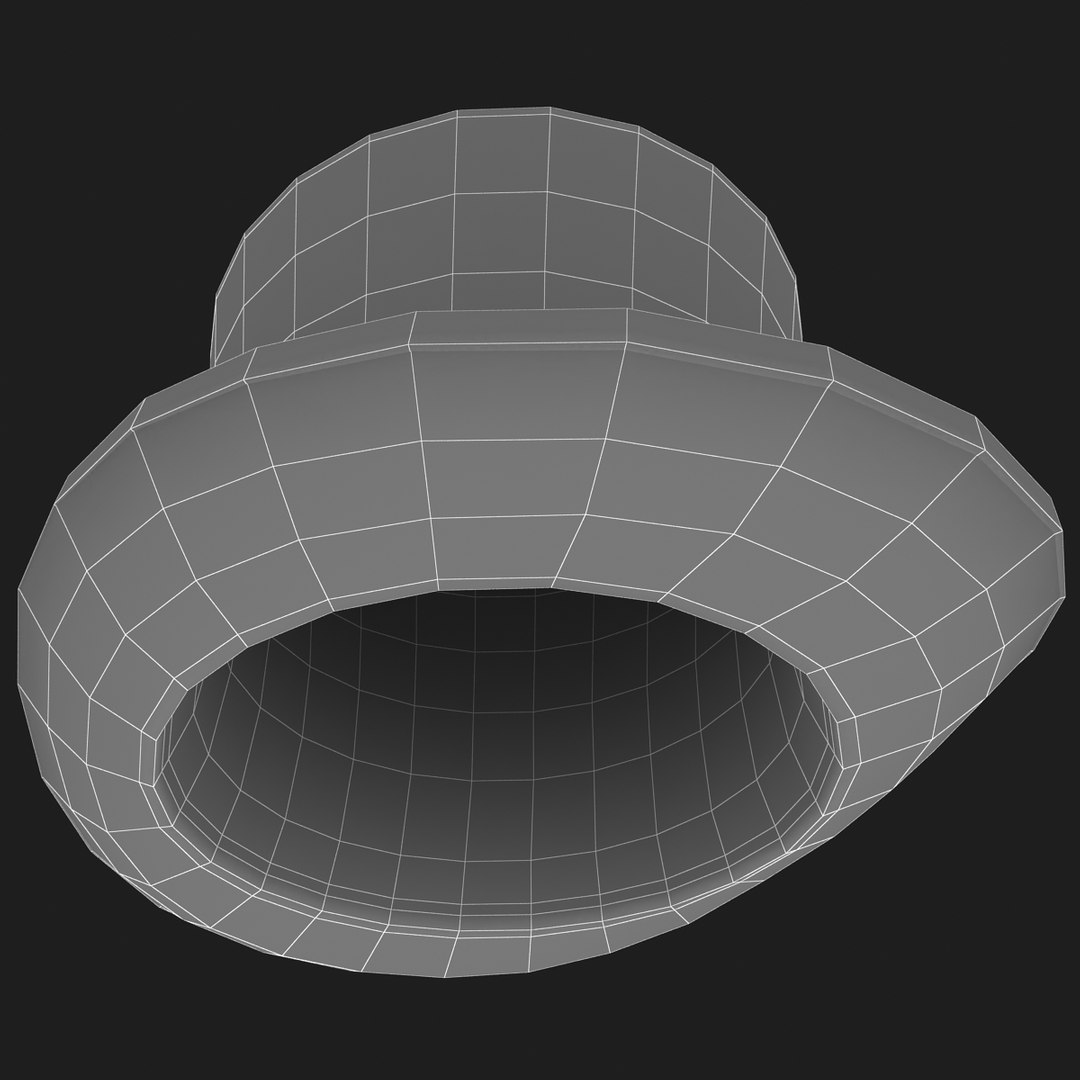 3d Model Hat Tophat