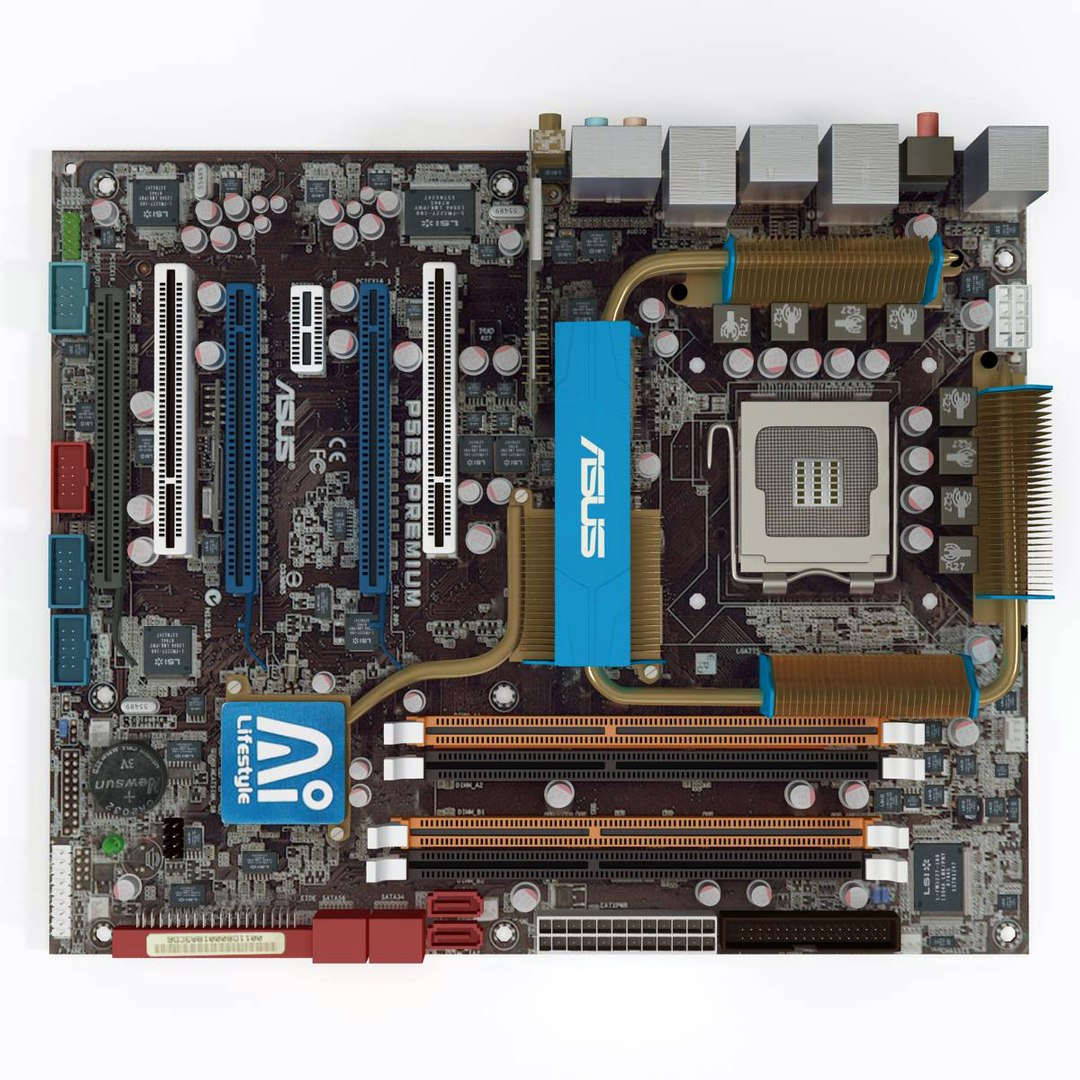 3d motherboard asus p5e3 premium model