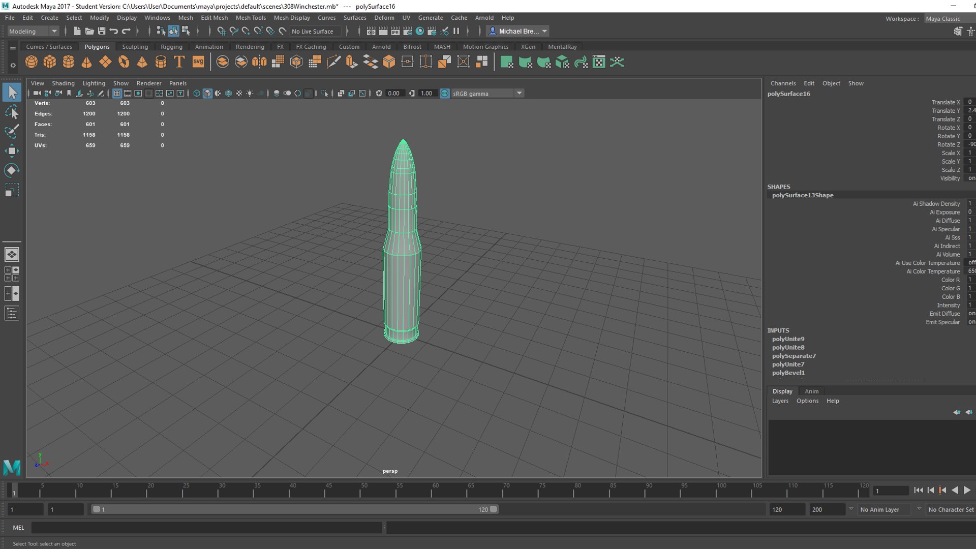 Free 3D Model 308 Winchester Rifle - TurboSquid 1181654