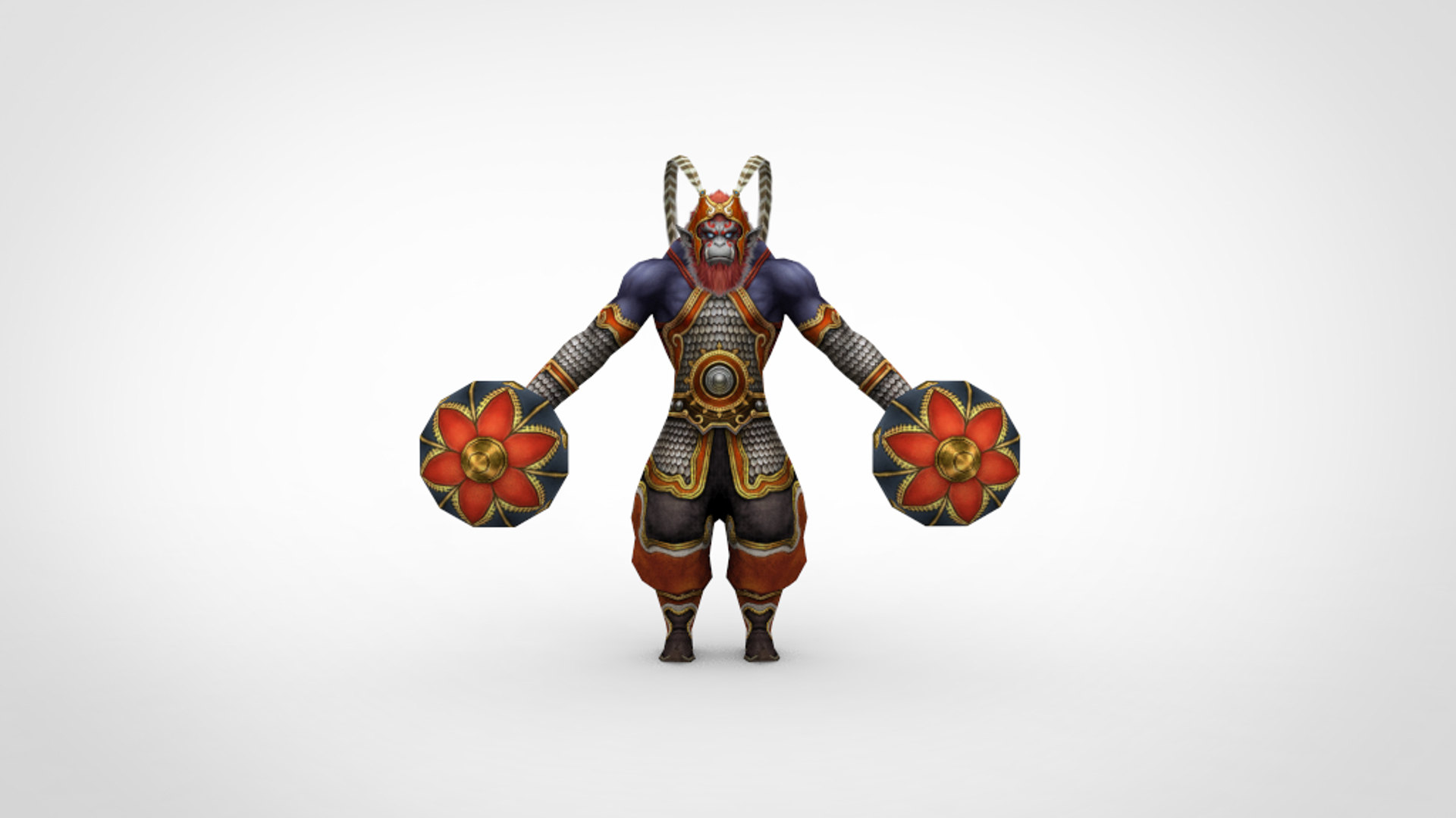 3d Model Monkey Character