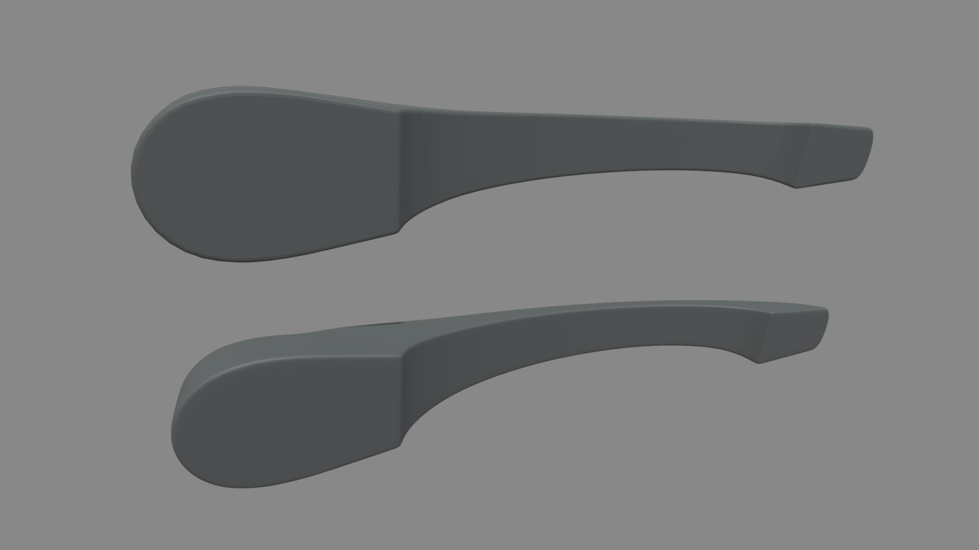 Car Door Handle 02 3D Model - TurboSquid 2031807