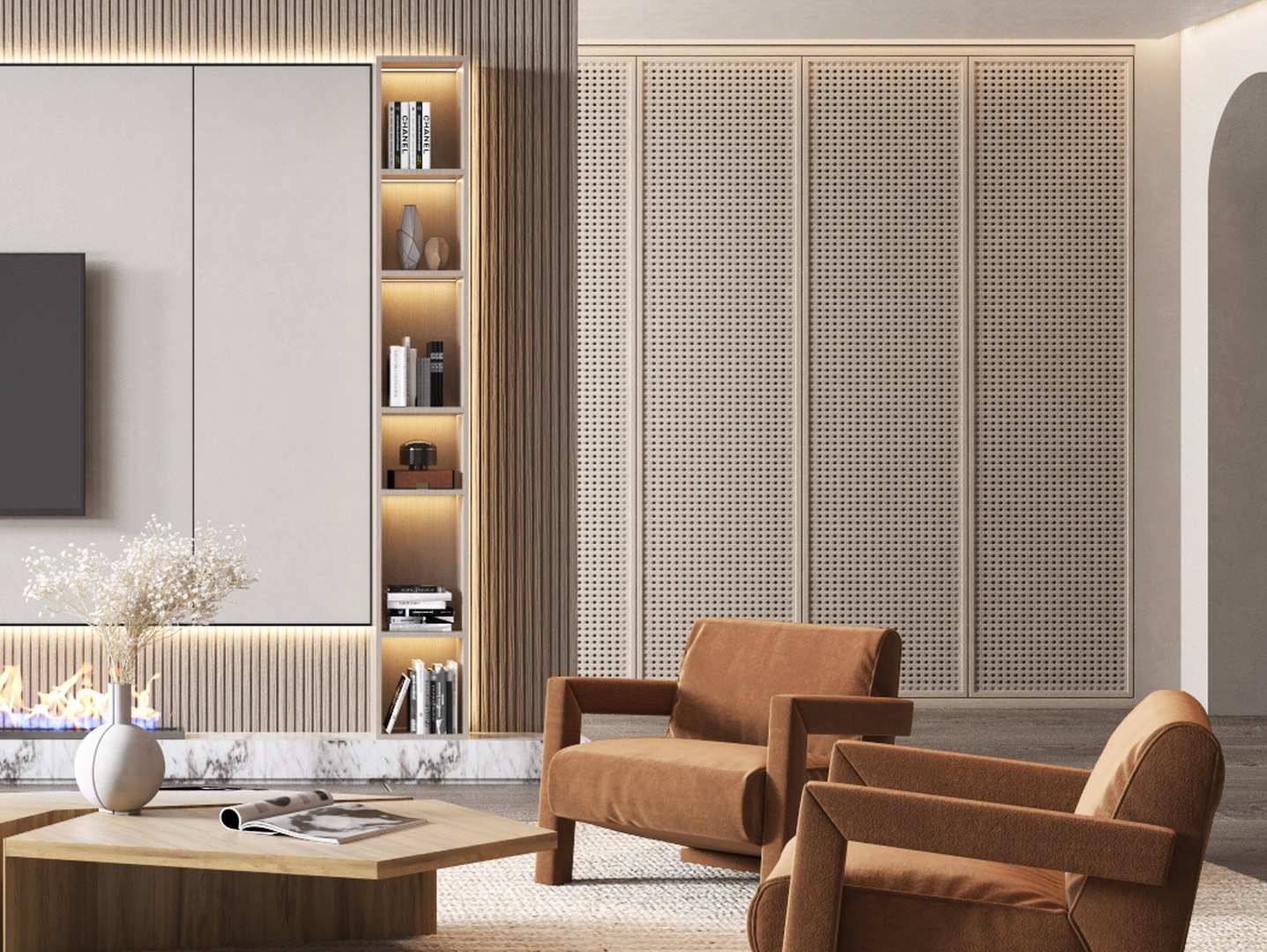3D Quiet Wind Living Room Model model - TurboSquid 2057917
