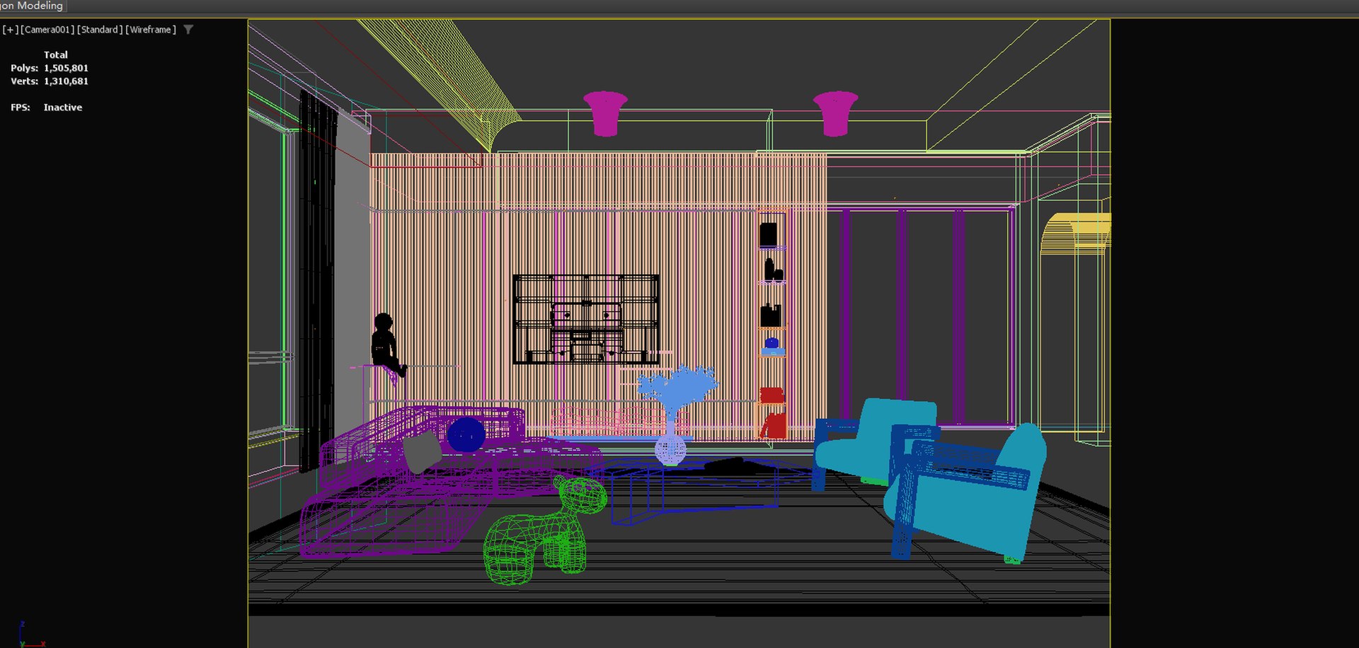 3D Quiet Wind Living Room Model model - TurboSquid 2057917