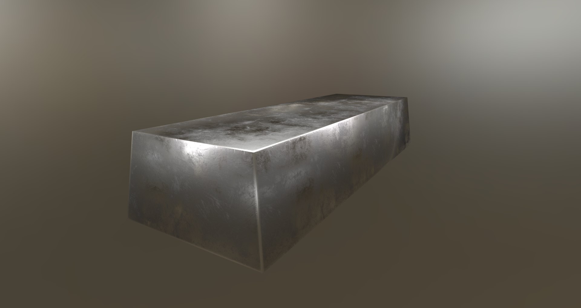 3D steel ignot - TurboSquid 1379865