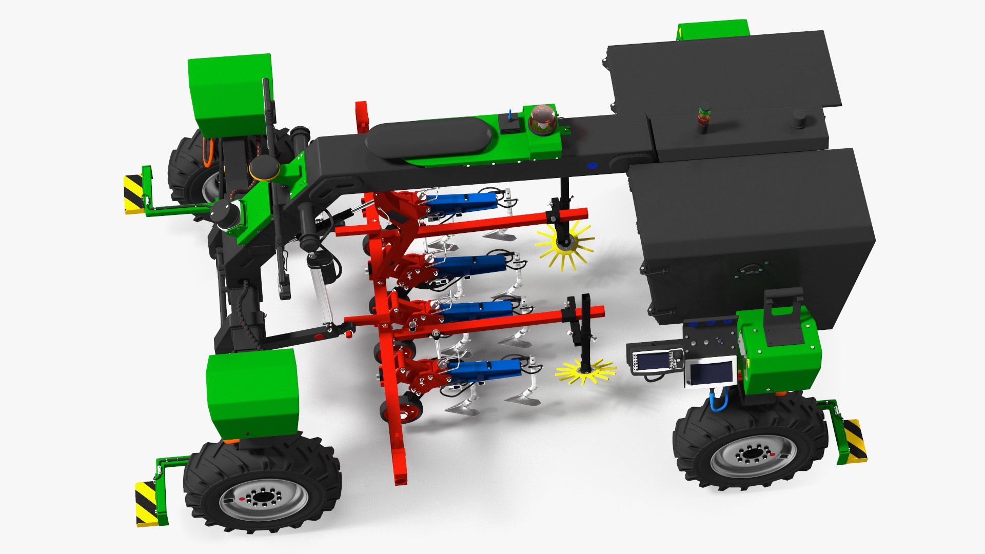 Autonomous Agricultural Robot 3D Model - TurboSquid 2177862