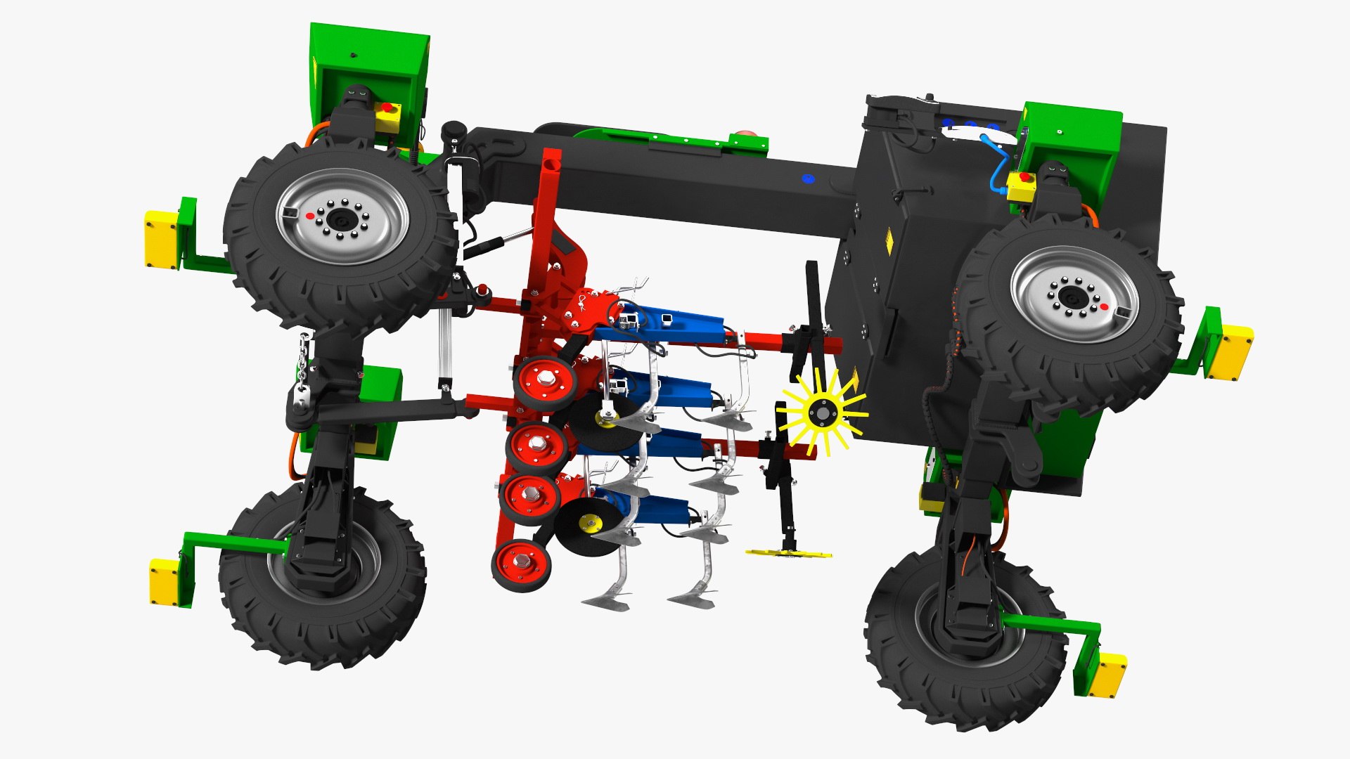 Autonomous Agricultural Robot 3D Model - TurboSquid 2177862
