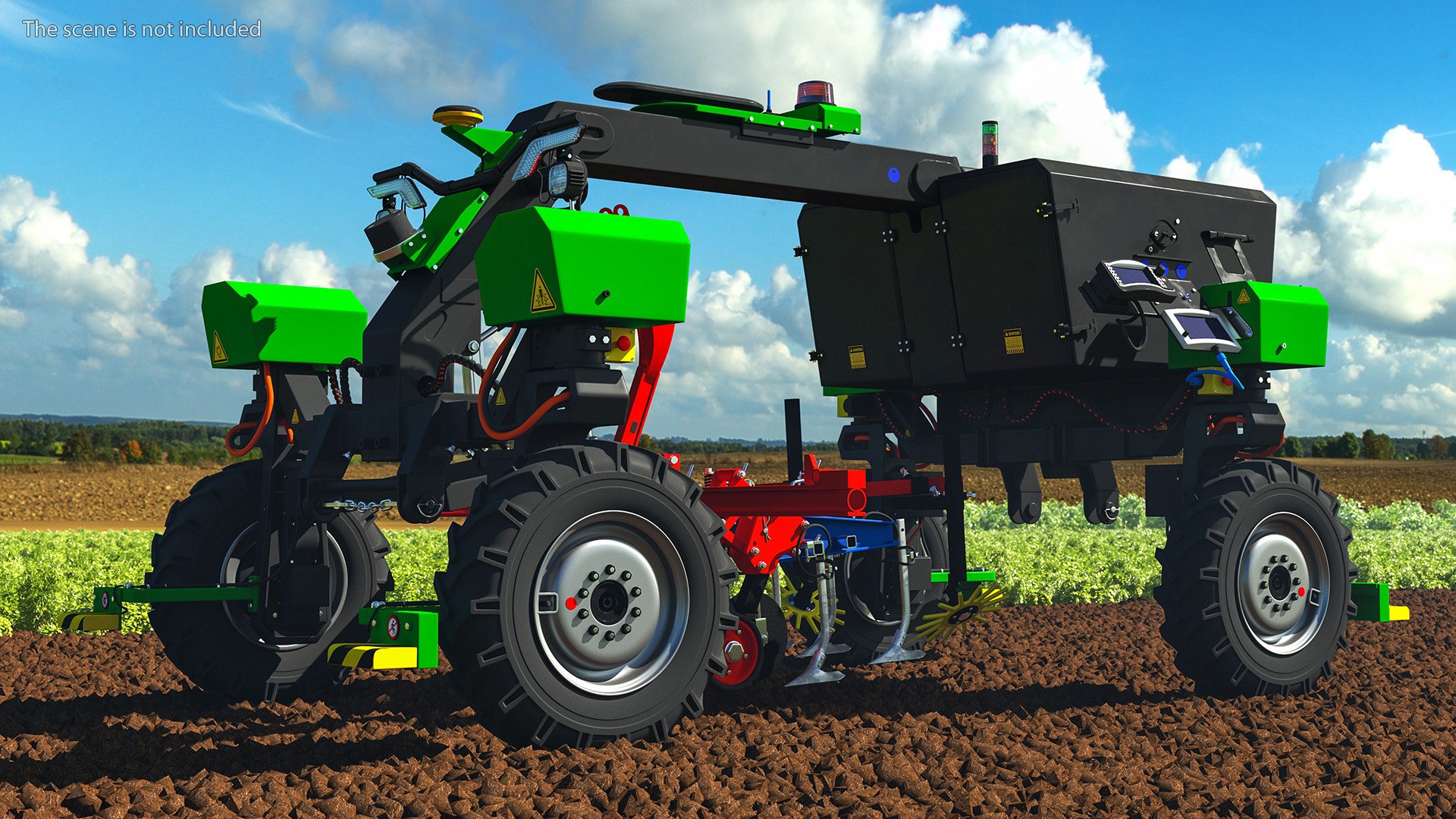 Autonomous Agricultural Robot 3D Model - TurboSquid 2177862