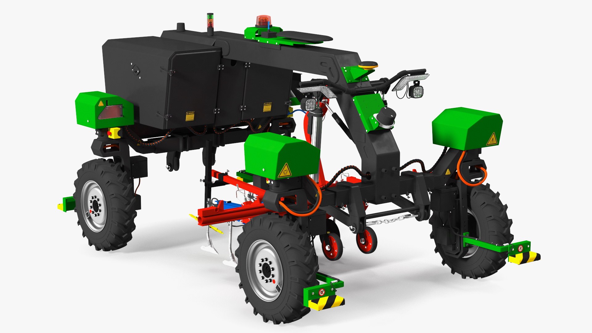 Autonomous Agricultural Robot 3D Model - TurboSquid 2177862
