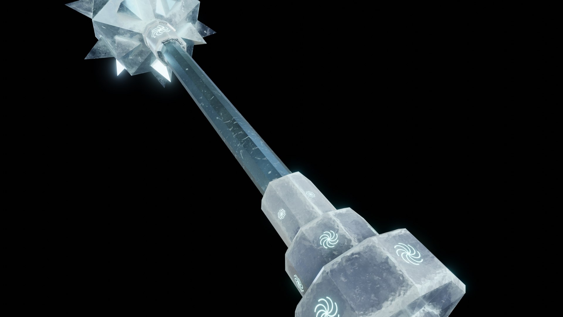 3D Model Ice Mace - TurboSquid 1731978
