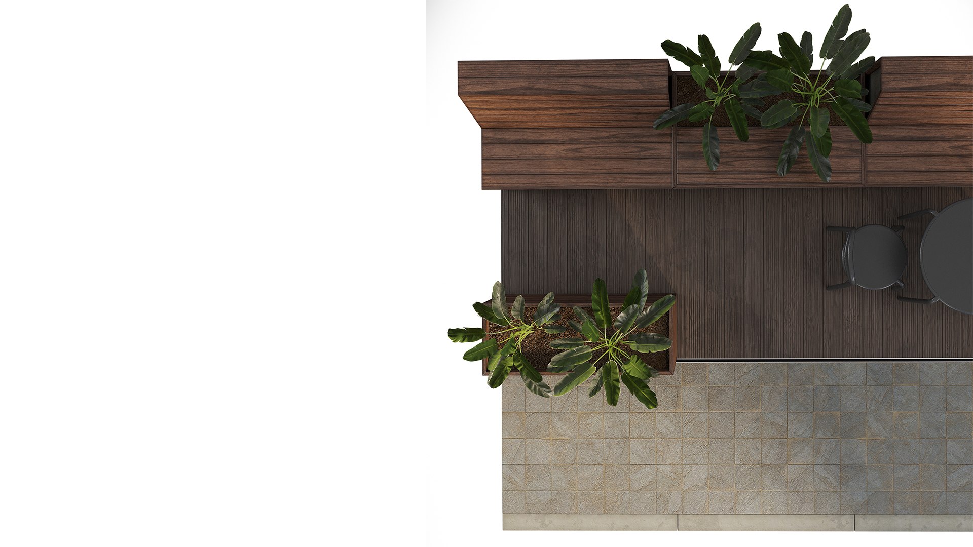 Parklet 2 3D Model - TurboSquid 2253322