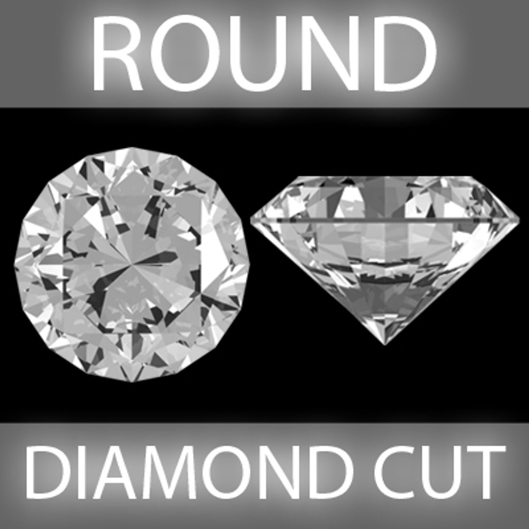 Brilliant Diamond Cut 3d Model