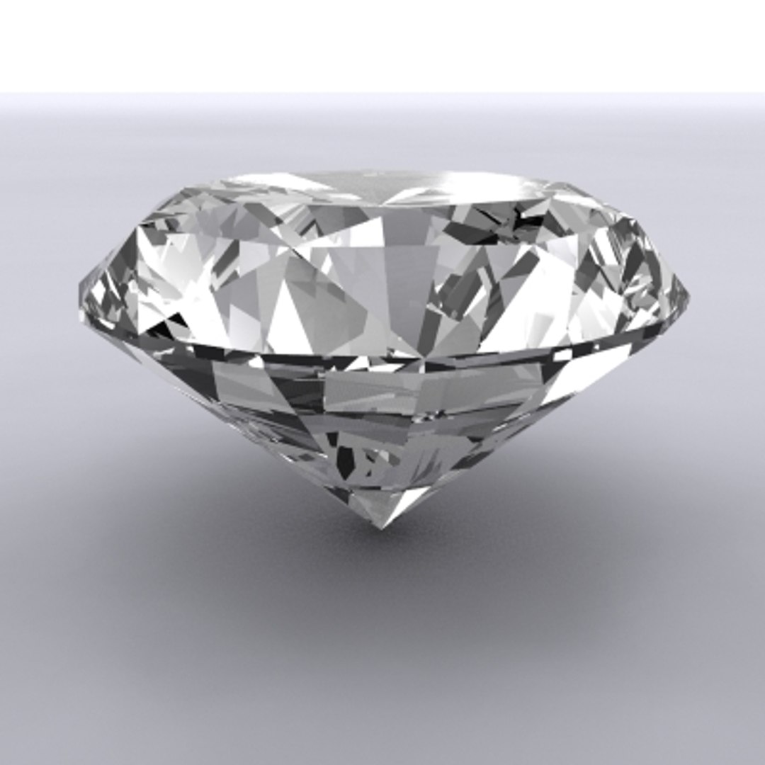 Brilliant Diamond Cut 3d Model