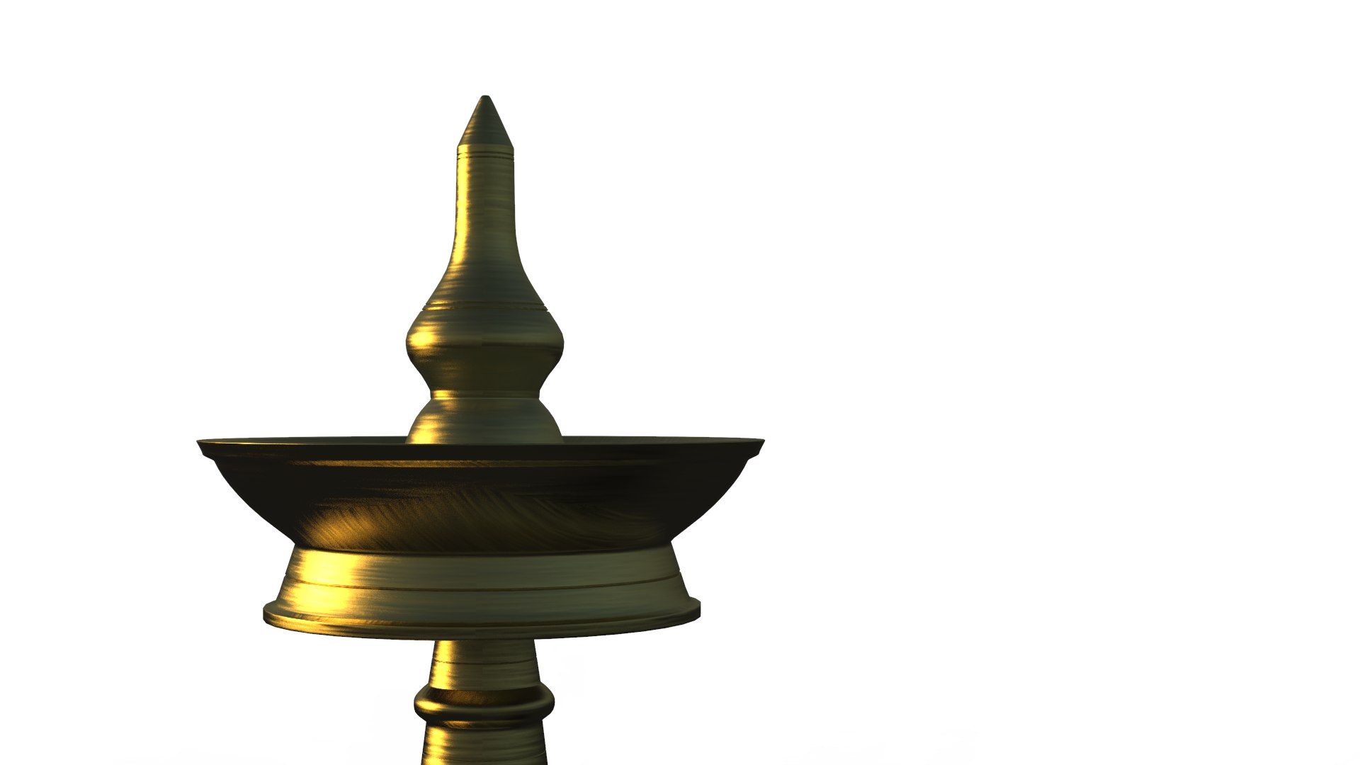 3D Traditional Kerala Style Lamp Model - TurboSquid 1478223
