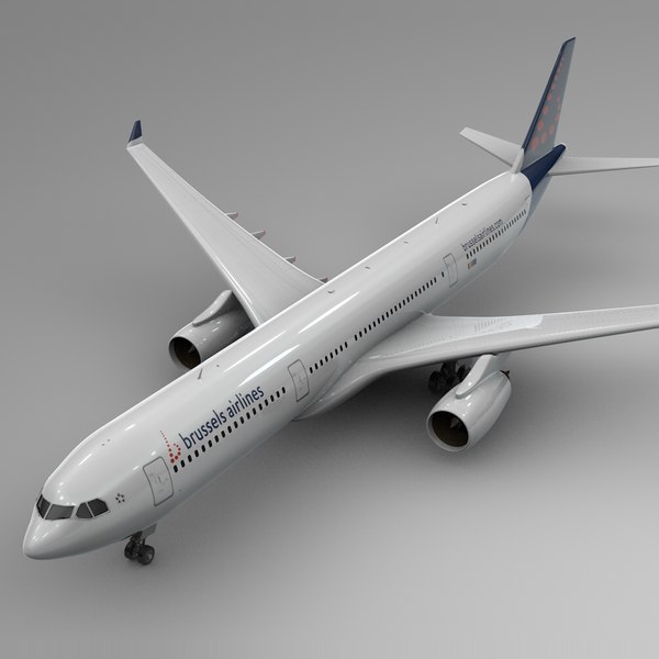 Brussels Airlines 3D Models for Download | TurboSquid