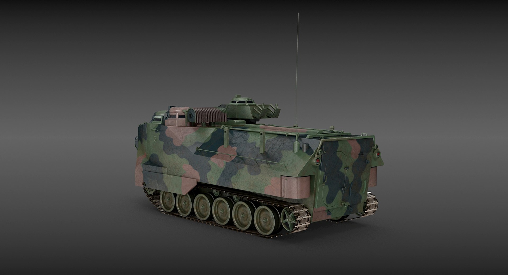 3D Aav-7 Pbr Model - TurboSquid 1149157