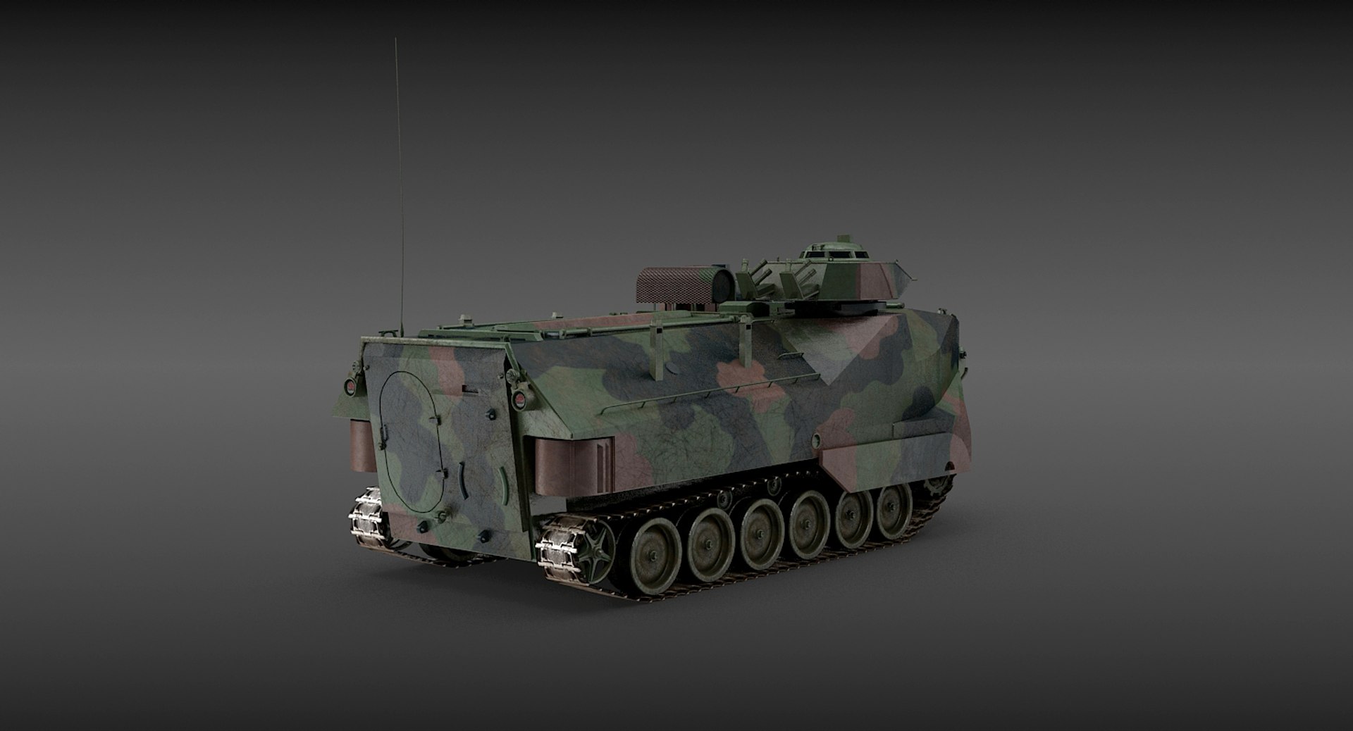 3D Aav-7 Pbr Model - TurboSquid 1149157