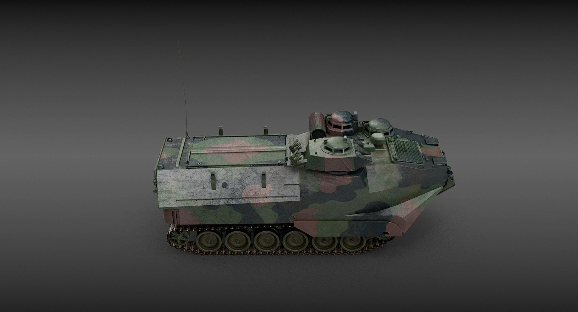 3D Aav-7 Pbr Model - TurboSquid 1149157