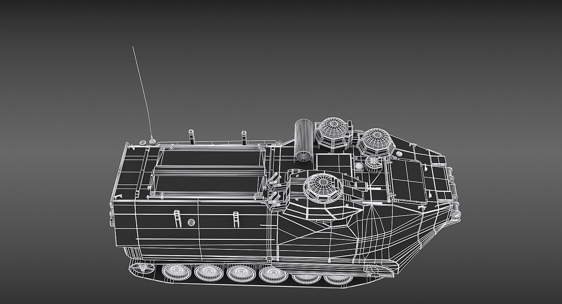 3D Aav-7 Pbr Model - TurboSquid 1149157