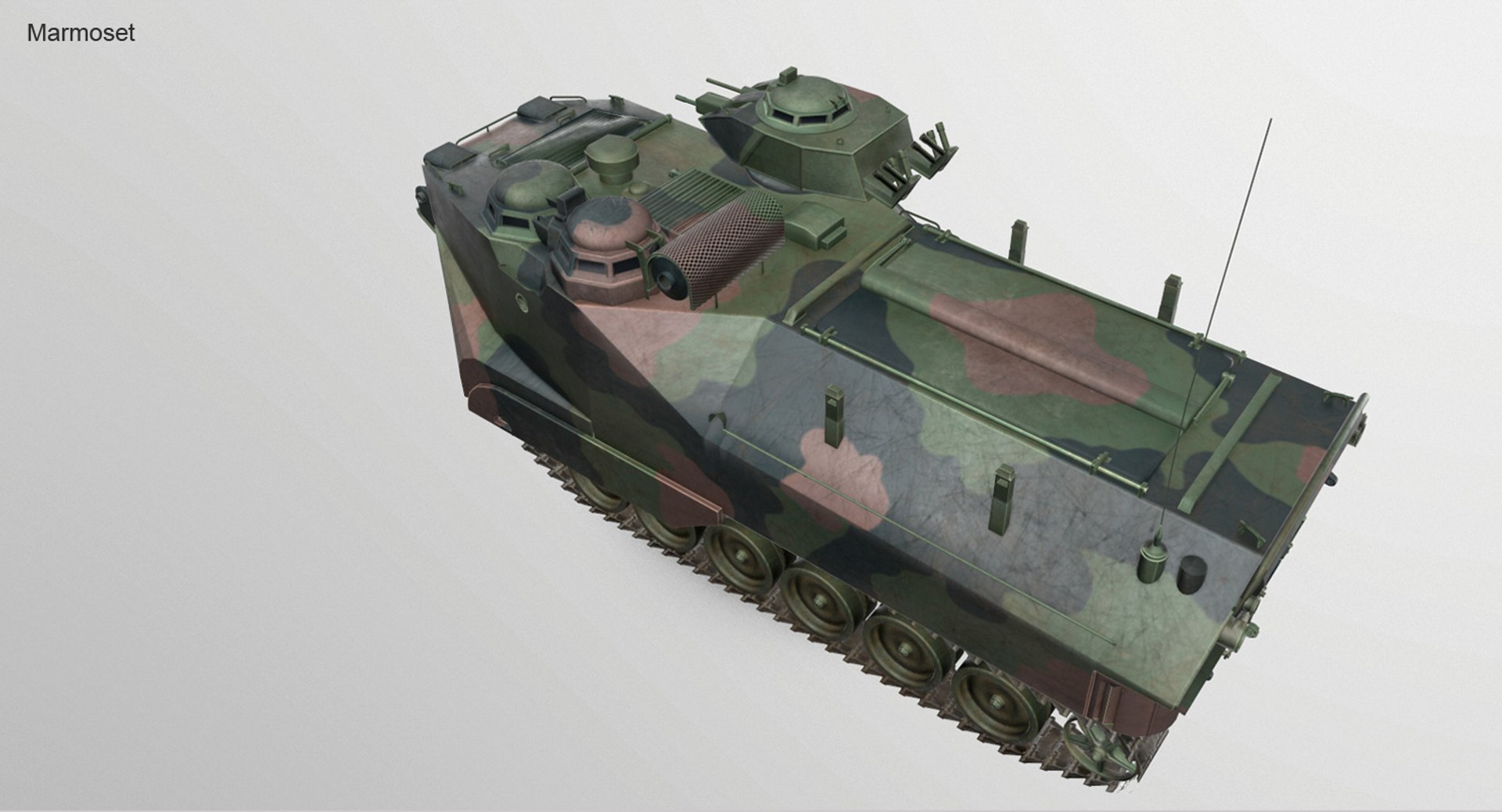 3D Aav-7 Pbr Model - TurboSquid 1149157
