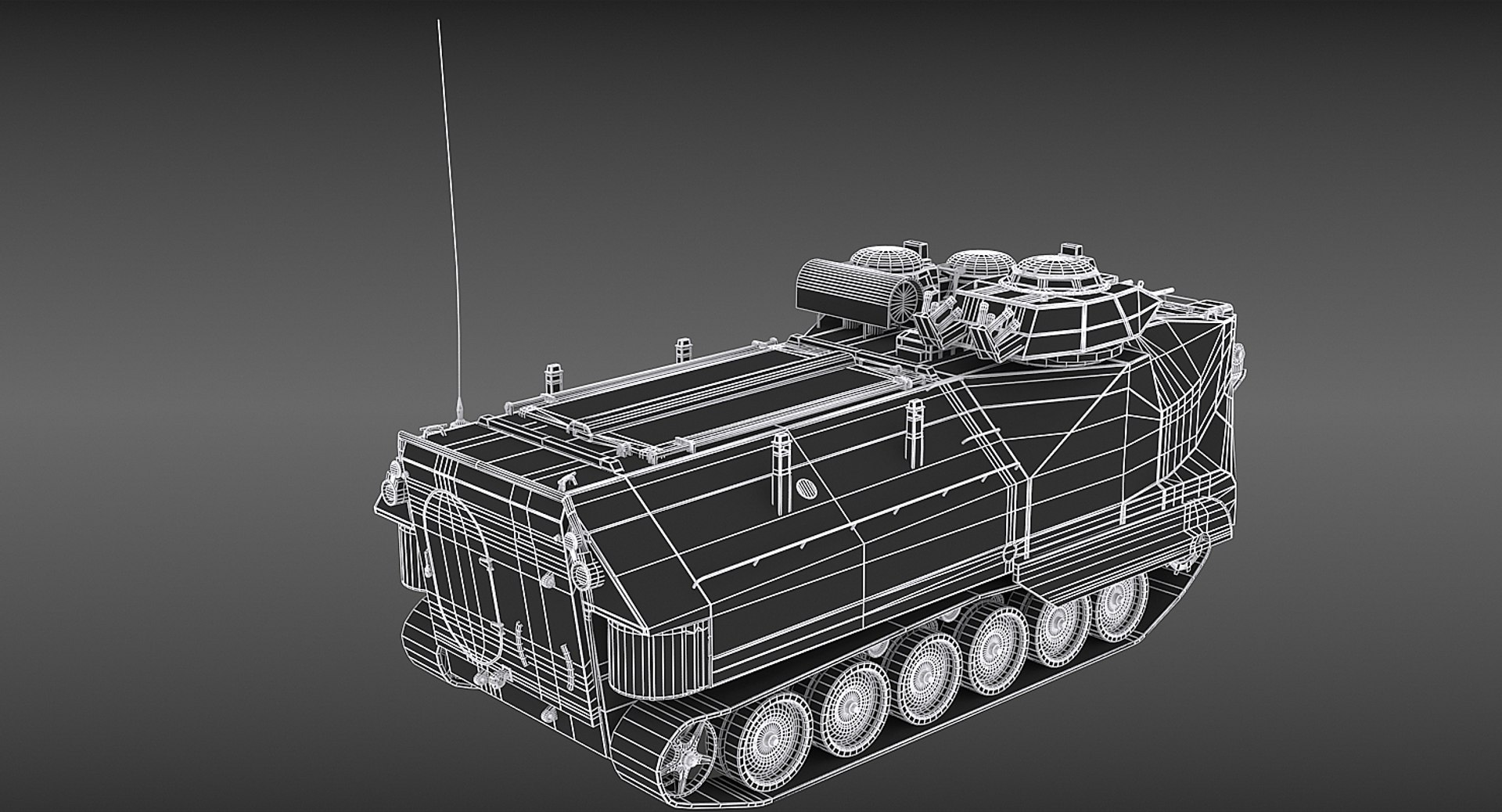 3D Aav-7 Pbr Model - TurboSquid 1149157