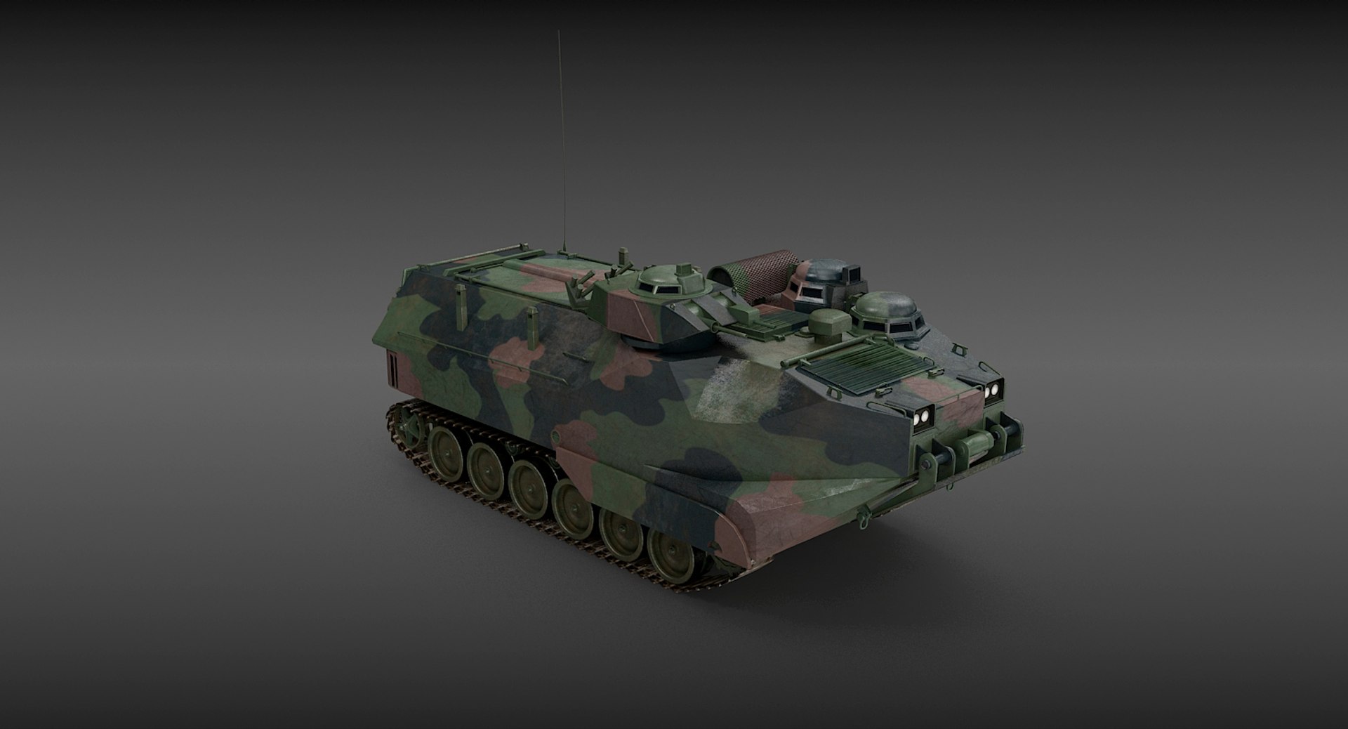 3D Aav-7 Pbr Model - TurboSquid 1149157