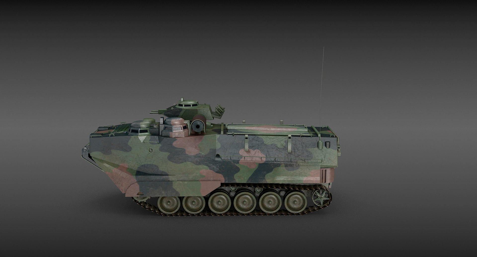 3D Aav-7 Pbr Model - TurboSquid 1149157