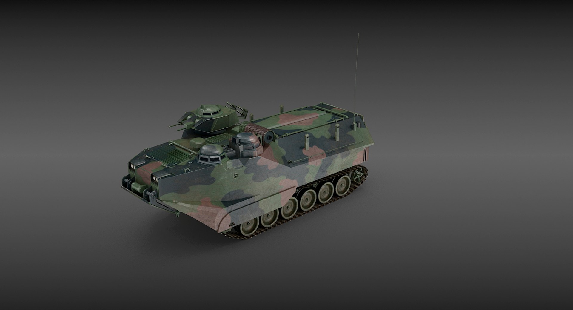 3D Aav-7 Pbr Model - TurboSquid 1149157